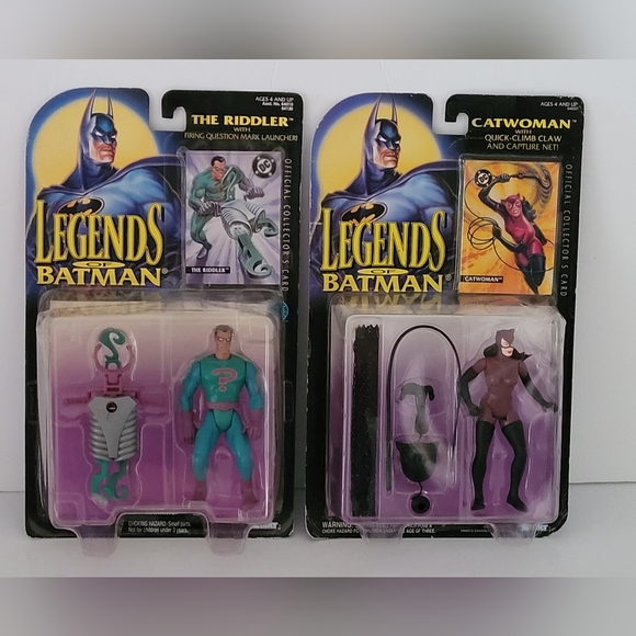 Kenner | Toys | Lot Of 2 Vintage Sealed 9s Legends Of Batman The ...